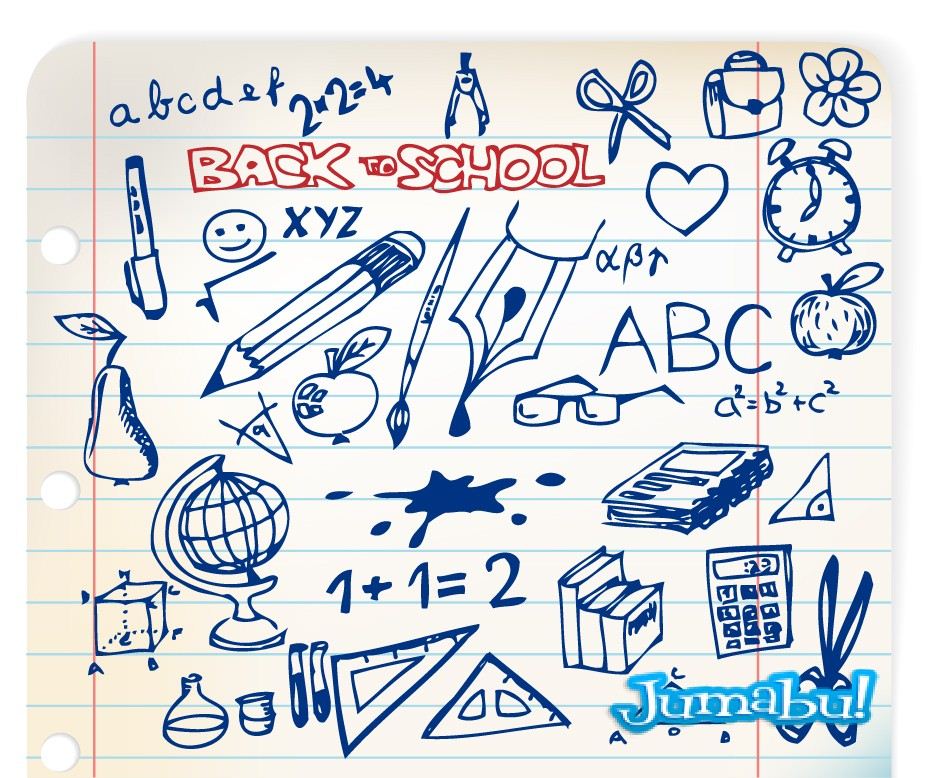 School hand draw (4) | Jumabu.com