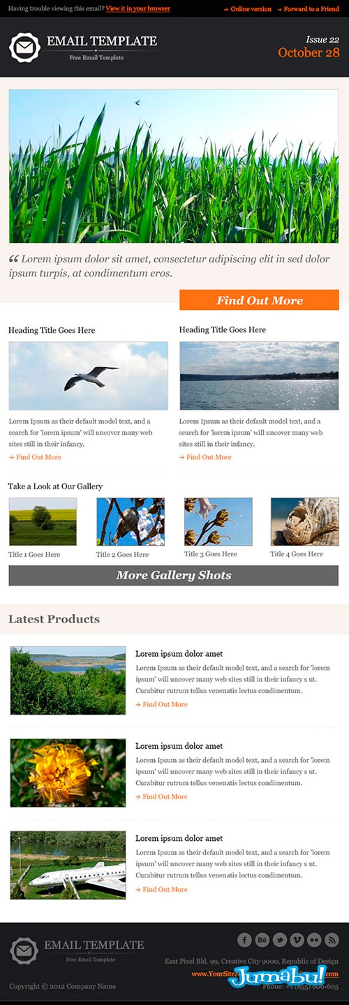 email-template-photoshop | Jumabu.com