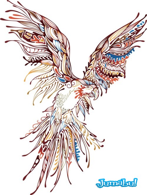 Dibujos de Animales en Vectores Ornamentales | Jumabu