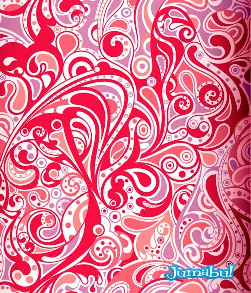 fondo-arabesco-rosa-fuccia-vectores | Jumabu.com