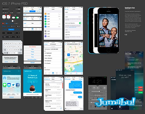 ios-7-menu-psd | Jumabu.com