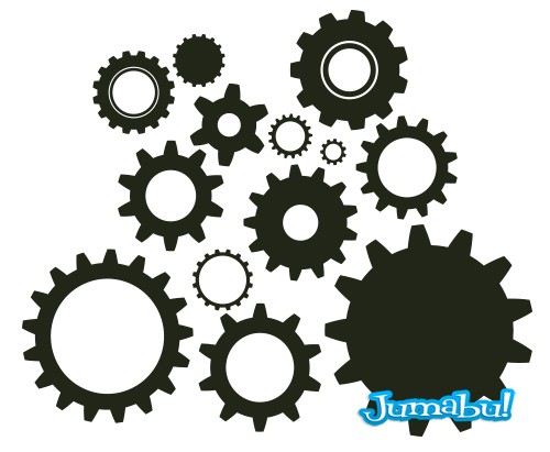 ruedas-tuercas-ruleman-vector,-editar | Jumabu.com